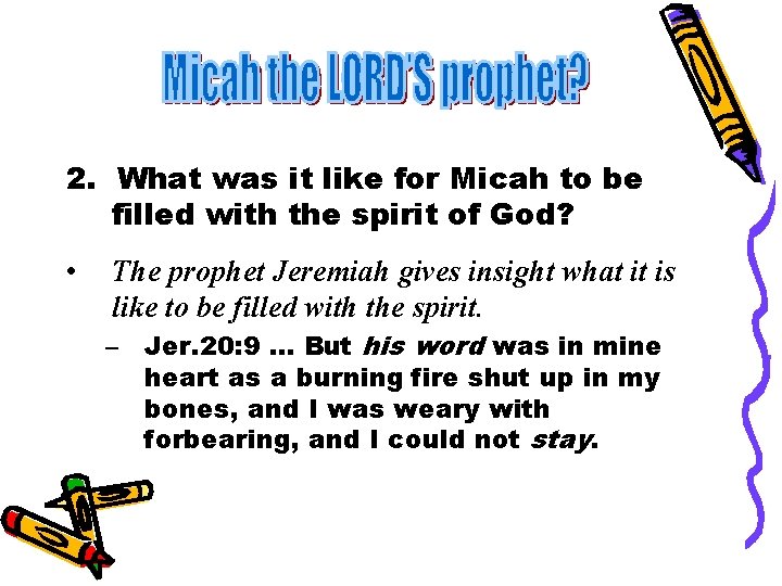 Micah chapter 1 1 16 Questions and Answers