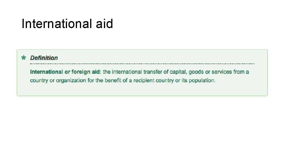 What An overview of contemporary global networks and