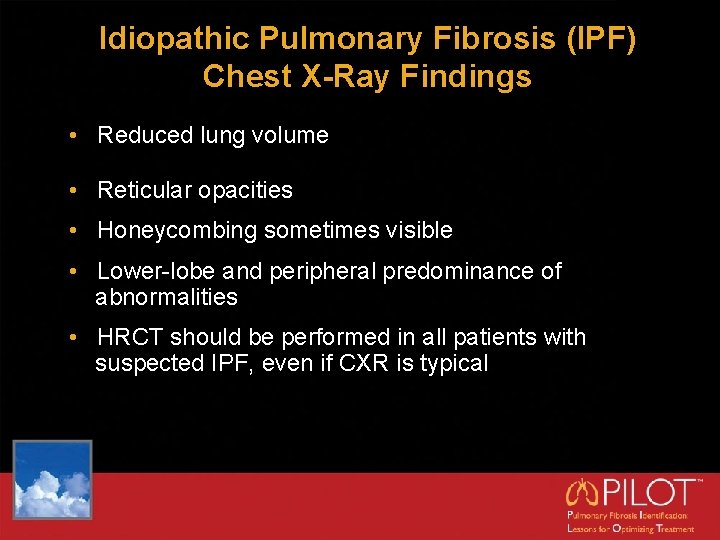 Early and Accurate Diagnosis of Idiopathic Pulmonary Fibrosis