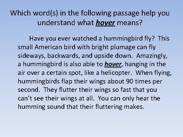 Springboard Unit 2 Review Answer questions correctly to