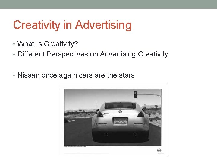 CREATIVE STRATEGY Various approaches used for determining major