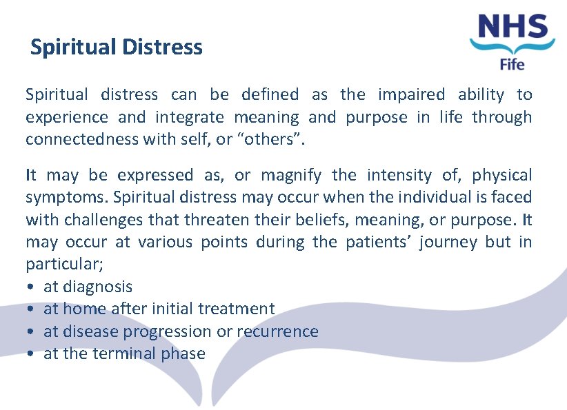 Spiritual Care Matters Different Perspectives Mark Evans RGN