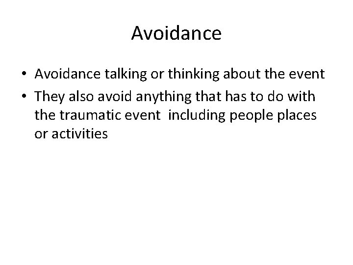 PTSD By Katerina Lopez and Michael Harper What