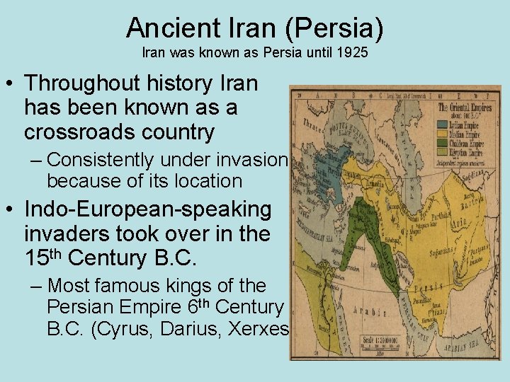 Iran Essential Question How does Irans history influence
