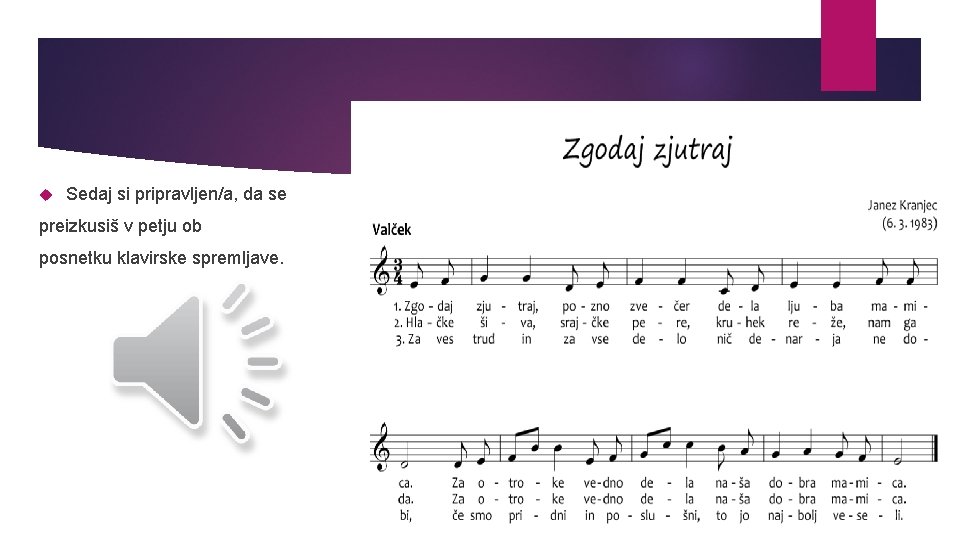 25 marec 2020 materinski dan POUK GLASBENE UMETNOSTI