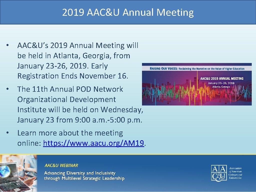 Welcome This Webinar is a collaboration between the