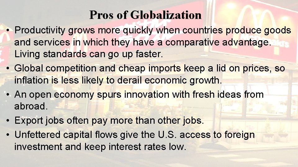 Aim What is globalization and how does it