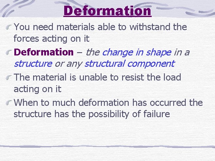 Section 3 0 Structural Strength and Stability Over