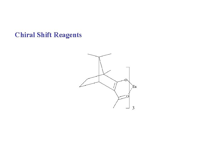 Interpretation of more complex spectra Diasteriotopic nuclei chemically