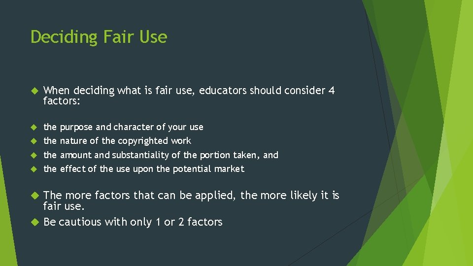 Copyright Law in Education Amber Glivens Introduction Lets