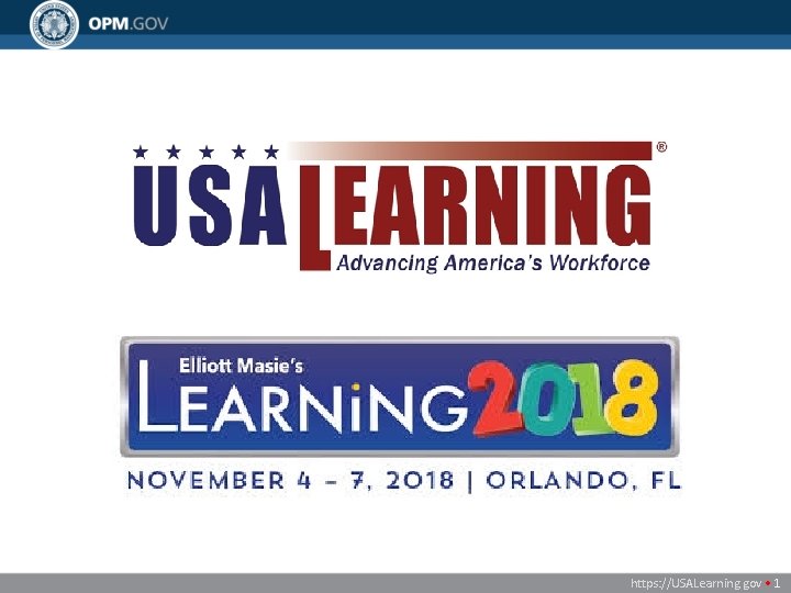 https USALearning gov 1 An Overview of USALearning