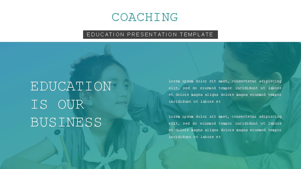 COACHING EDUCATION PRESENTATION TEMPLATE ENABLING OUR STUDENTS TO