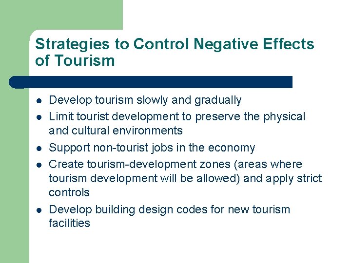 Negative Impacts of Tourism in the Caribbean Economic