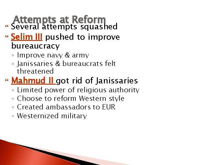 Society at a Crossroads Ottoman Decline By 18
