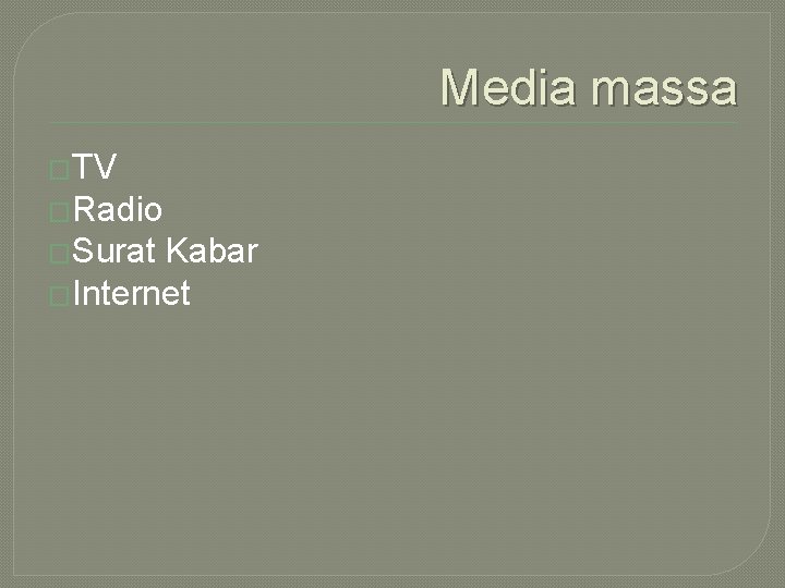Ruang Lingkup Jurnalistik By Meilani Dhamayanti S sos