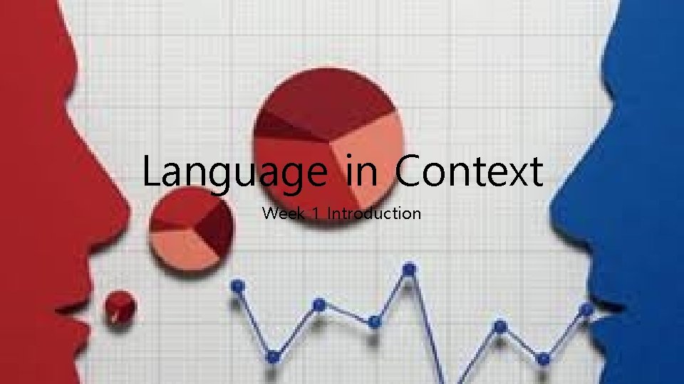 Language in Context Week 1 Introduction Today were