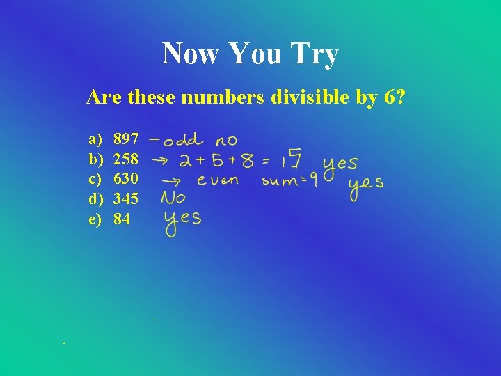 Ways to Check for Divisibility Dividing by 2