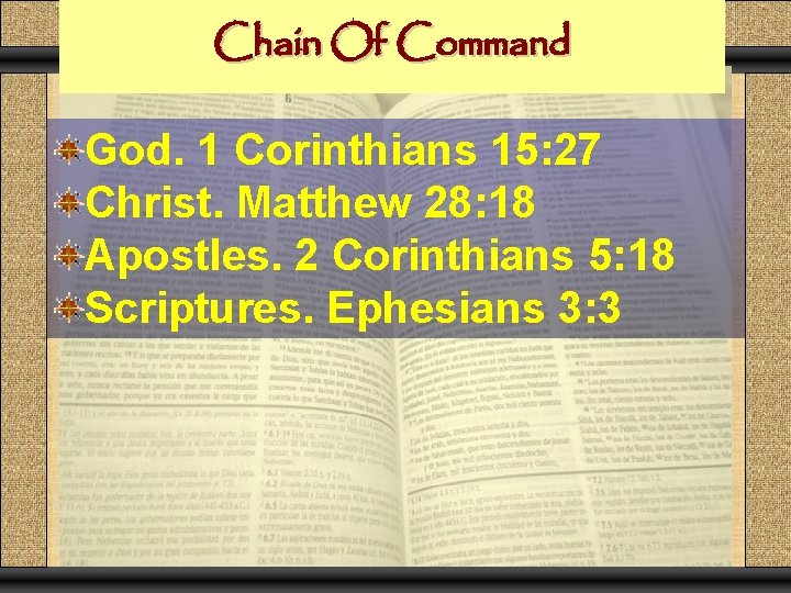 Comunicacin y Gerencia Authority Of The Bible Part