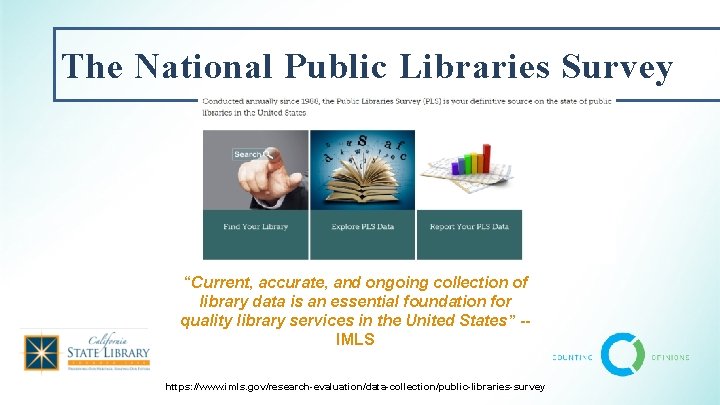 PUBLIC LIBRARY SURVEY 2016 Lisa Dale California State