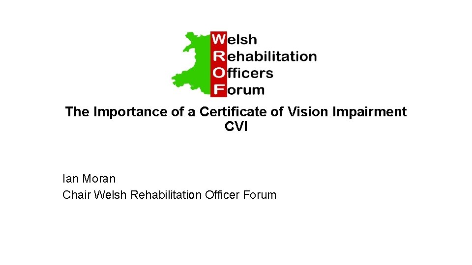 The Importance of a Certificate of Vision Impairment