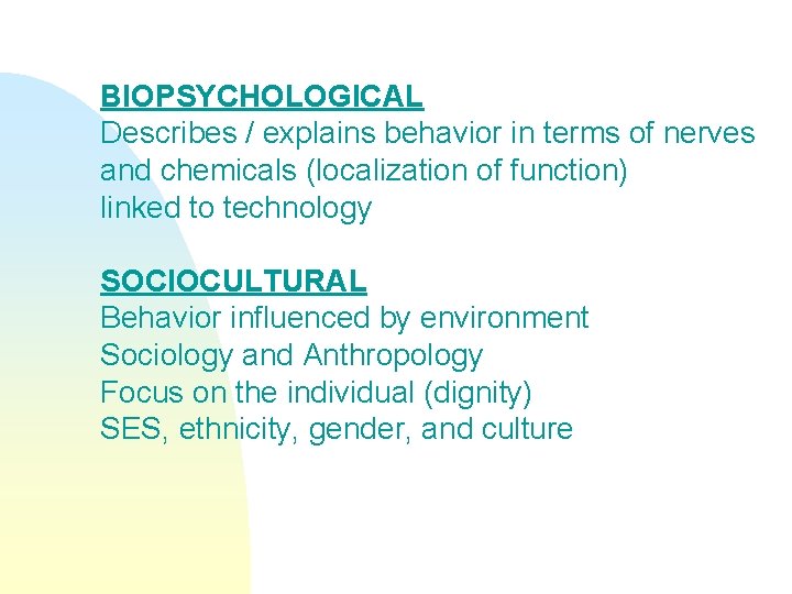 What Is Psychology The study of behavior mental