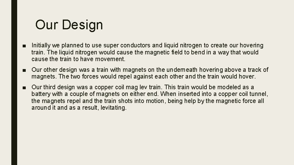 MAG LEV Roles and Contributions Cydney Miller CEO