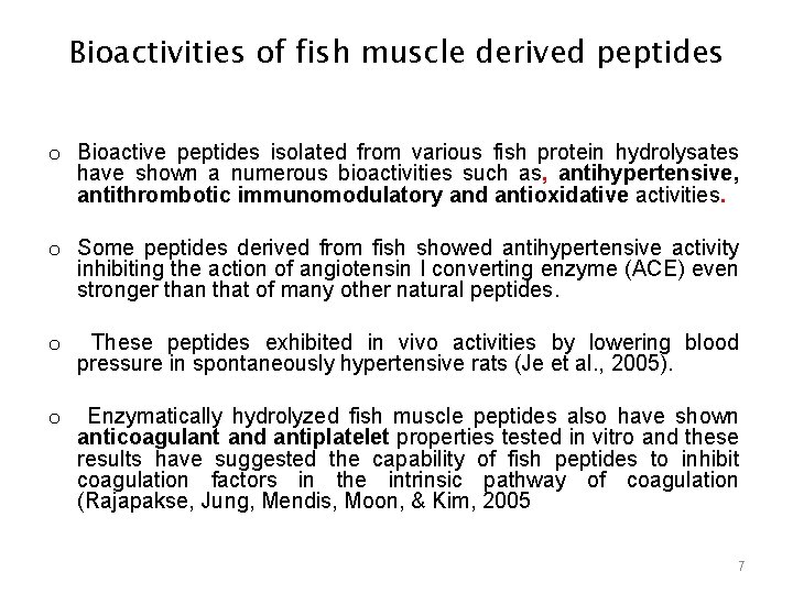 Bioactive compounds from marine processing byproducts MBT lec