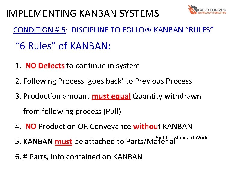 IMPLEMENTING KANBAN SYSTEMS Jeff Strabala IMPLEMENTING KANBAN SYSTEMS