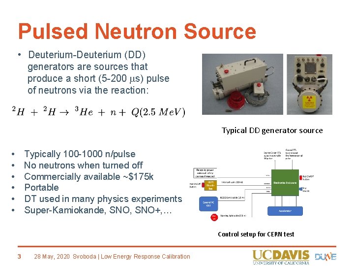 Low Energy Calibration Robert Svoboda 2020 CALCI Review