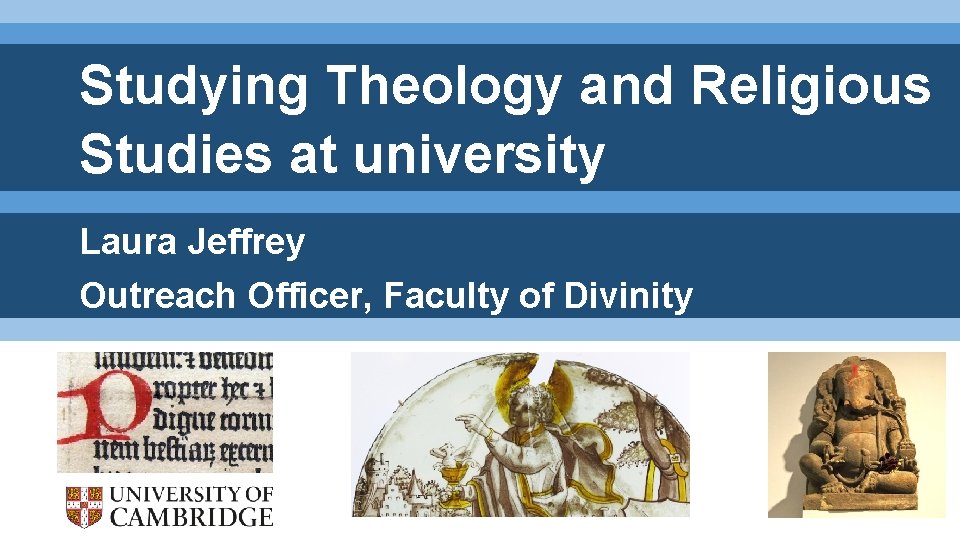 Studying Theology and Religious Studies at university Laura