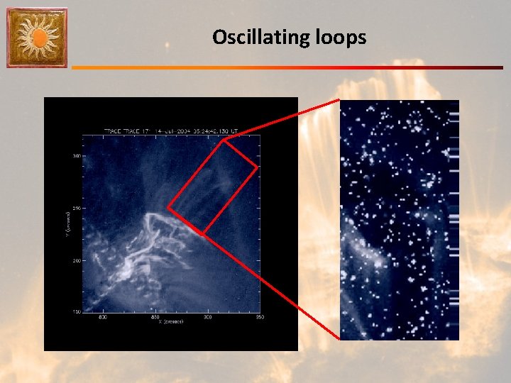 TRACE and RHESSI observations of failed eruption of