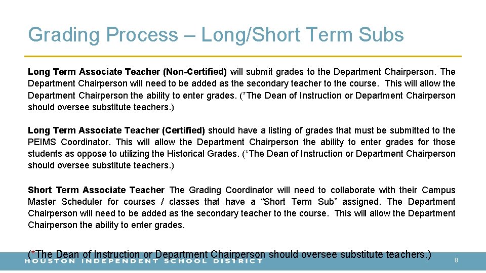District Grading Process 2020 2021 Federal and State