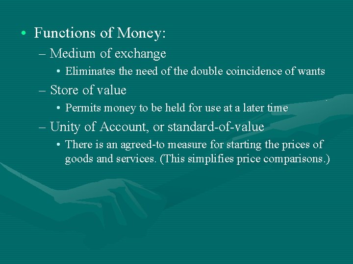 Money Activity 34 35 by Advanced Placement Economics