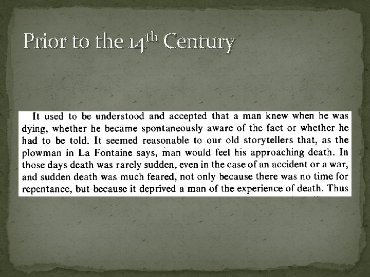 A Brief History of Dying Karen Smith Ph