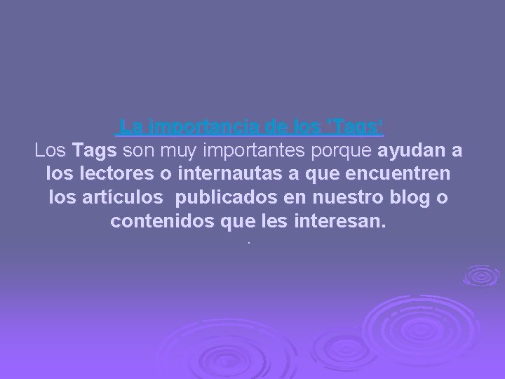 Que son los Tags La importancia de los