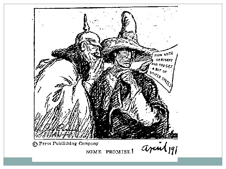 Entry into World War I At the start