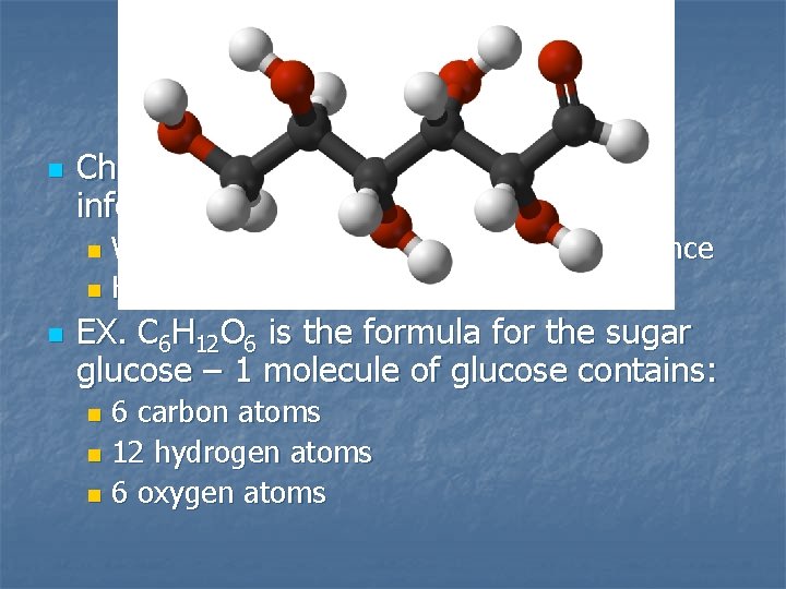 Compounds Chemical Formulas Bonding Unstable Atoms n n
