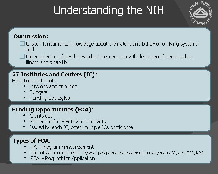 Grants Basics Federal Funding for Grad Students and