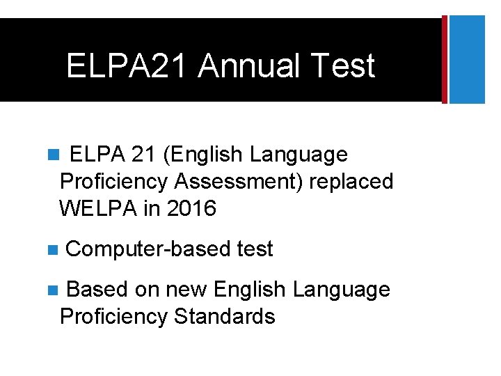 September 27 2016 English Language Learner ELL Elementary