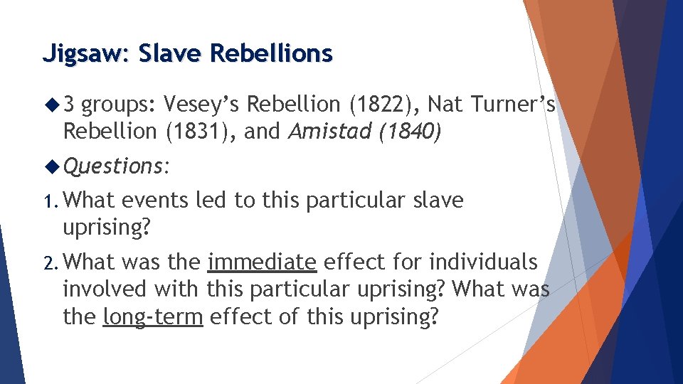 Slave Culture Resistance University High APUSH 11152016 Southern