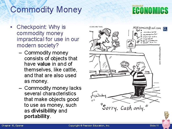 Chapter 10 Money and Banking Section 1 Introduction