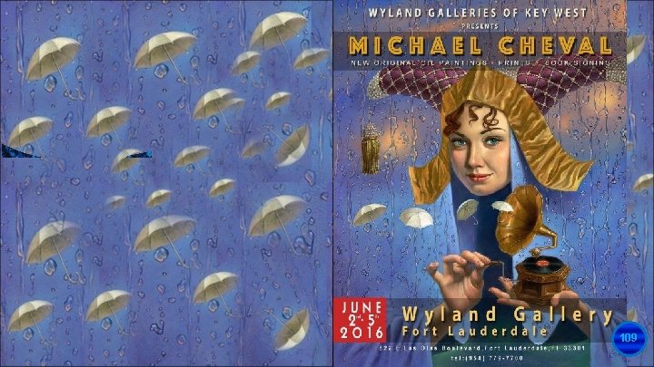 109 Michael Cheval Russian 1966 surrealist artist living