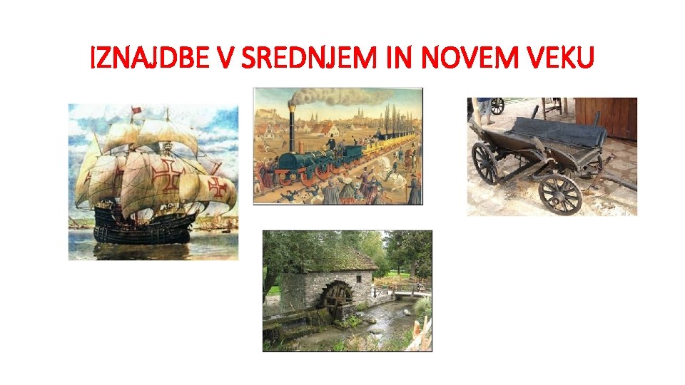 NOVI VEK Novi vek je zgodovinsko asovno obdobje