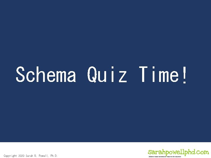 Word Problems No Problem Additive Schemas and Multiplicative