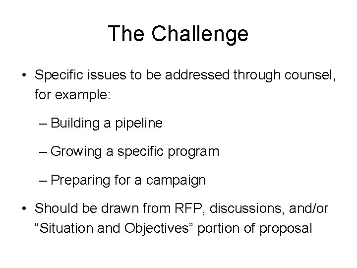 Basic Presentation Template What We Know About Client