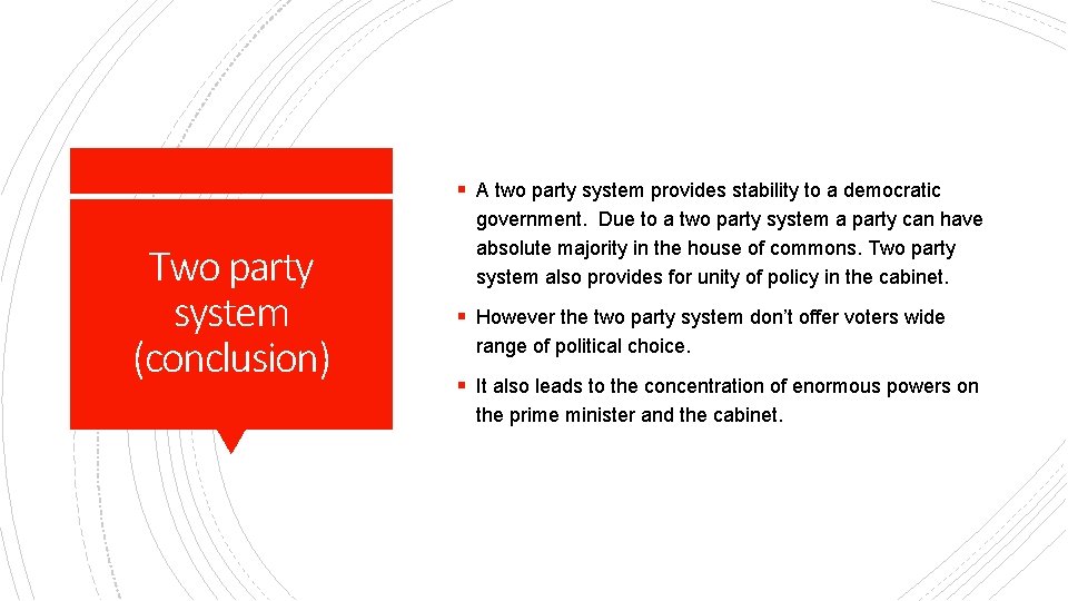 Party system in the UK Dr Paromita Chakraborty