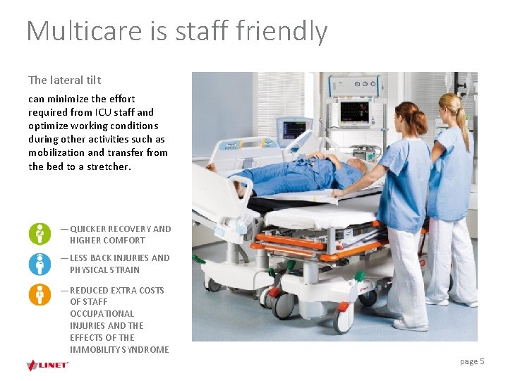 Multicare Critical Care Bed Multicare turn for the
