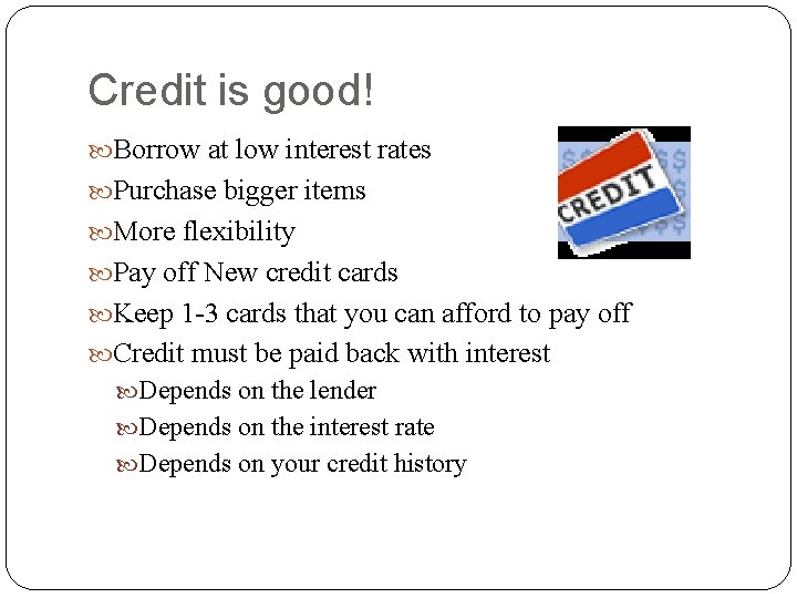 CREDIT The Good The Bad and The Ugly