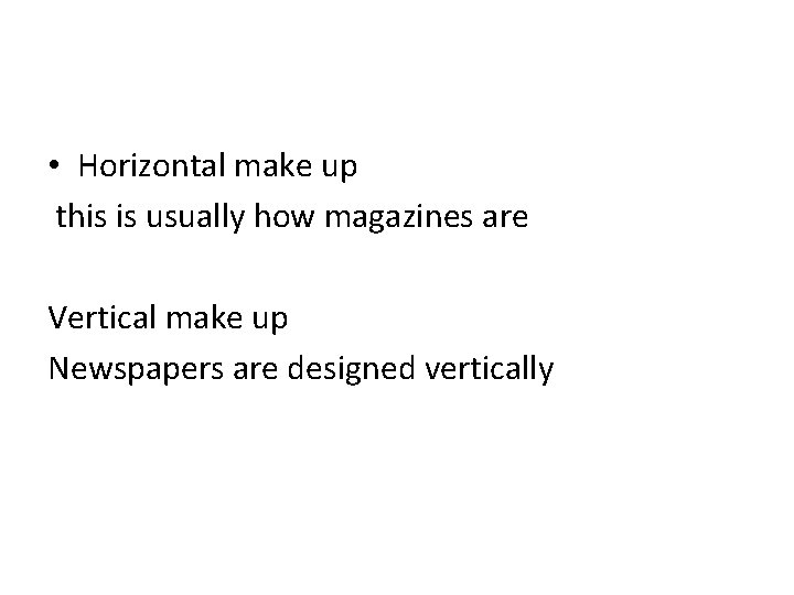 Layout of a newspaper Why is layout important