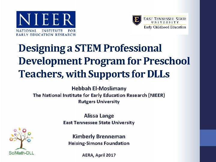 Designing a STEM Professional Development Program for Preschool